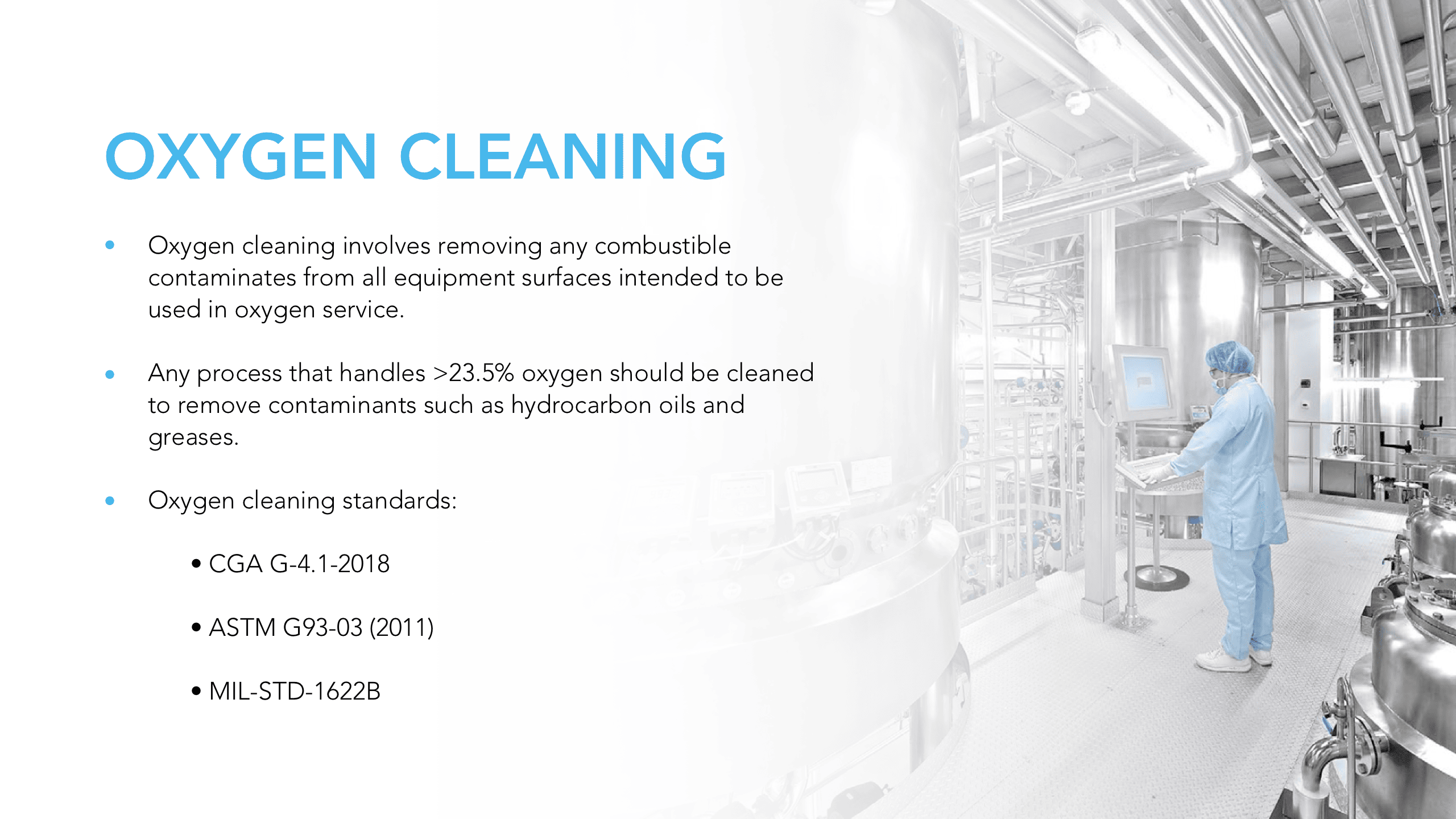 Expert Oxygen Cleaning Services | Cleansol LLC
